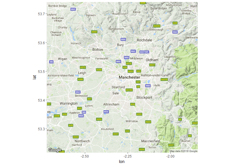 Visualising Spatial Data In R 5568